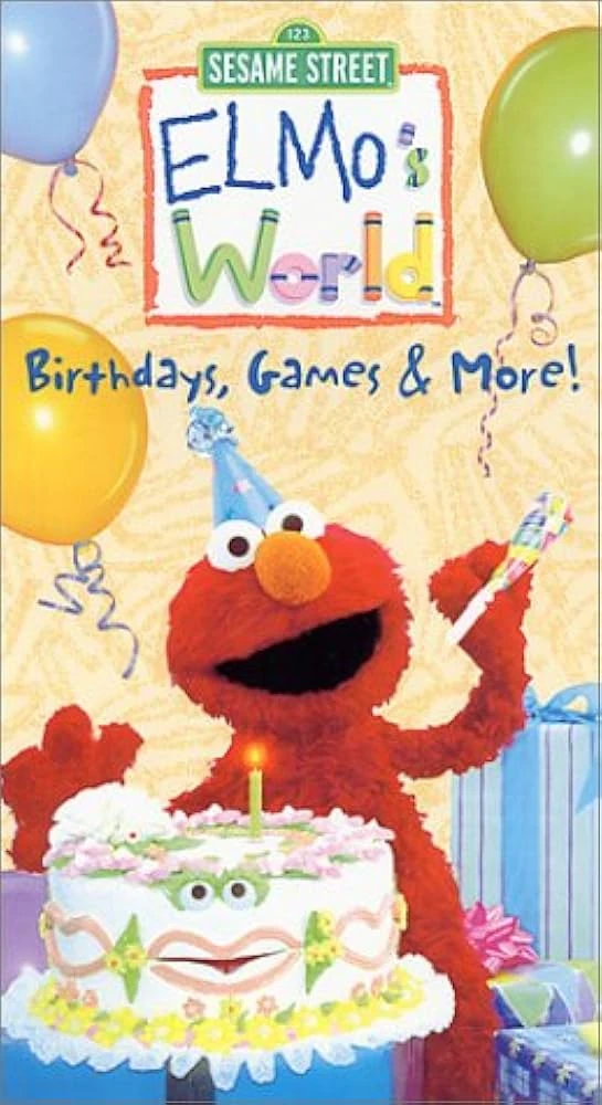 Elmo's World Birthdays Games And More 2002 DVD/Gallery | Jackson Doll's ...