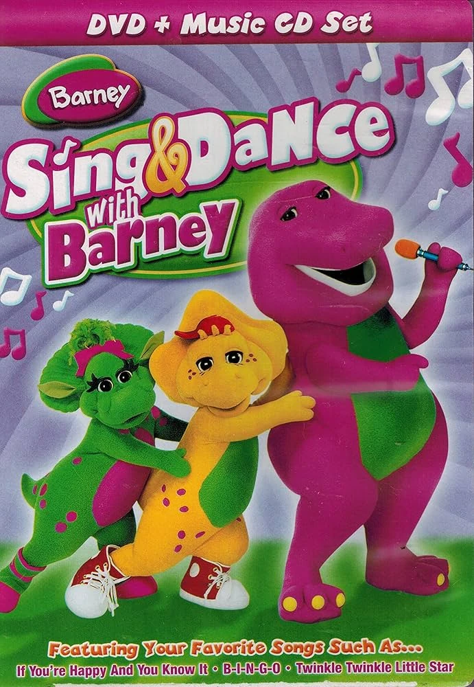 Sing & Dance with Barney 2004 DVD | Jackson Doll's Media Library Wiki ...