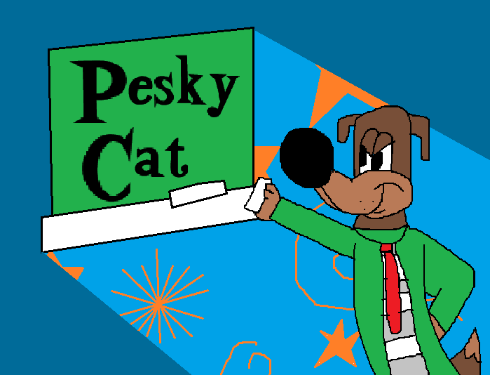 Pesky Cat (Eddie the Circle) | Jacoby Hedgepeth Cartoons Wiki | Fandom