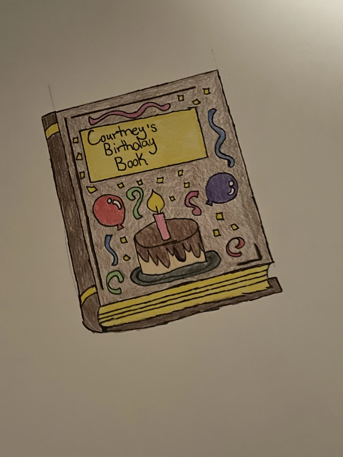 Courtney's Birthday Book | Jaden's Adventures Wiki | Fandom