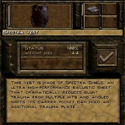 Spectra Vest | Jagged Alliance Wiki | Fandom