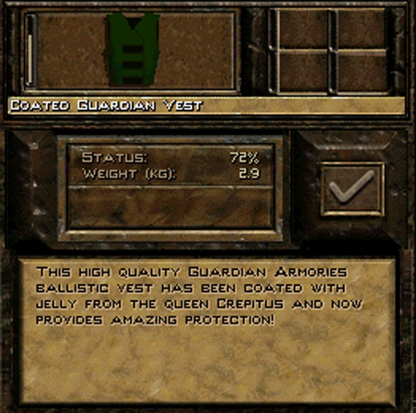 Coated Guardian Vest | Jagged Alliance Wiki | Fandom