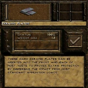 Ceramic Plates | Jagged Alliance Wiki | Fandom