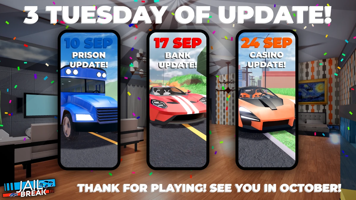 3 Tuesday of Update | Jailbreakcars Wiki | Fandom