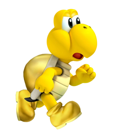 Gold Koopa Troopa | Jaimetarugo | Fandom