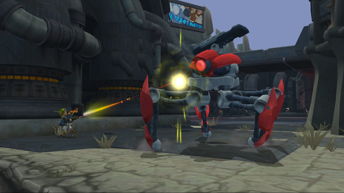 Protect hideout from bombots | Jak and Daxter Wiki | Fandom