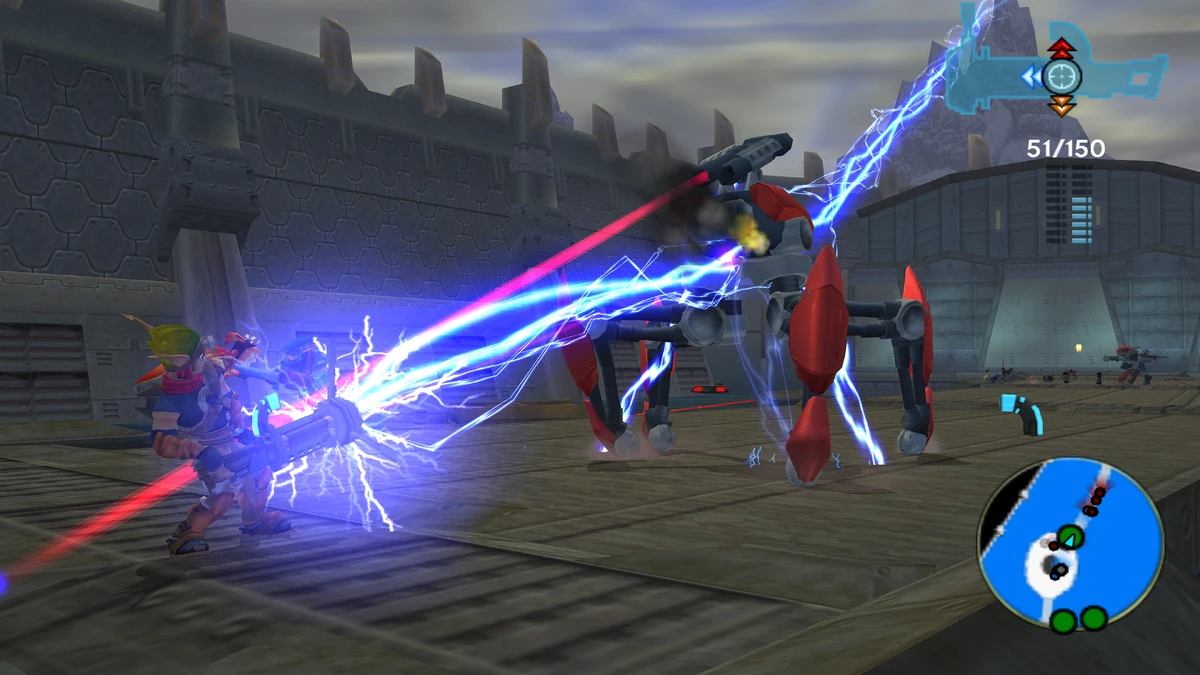 Destroy incoming blast bots | Jak and Daxter Wiki | Fandom