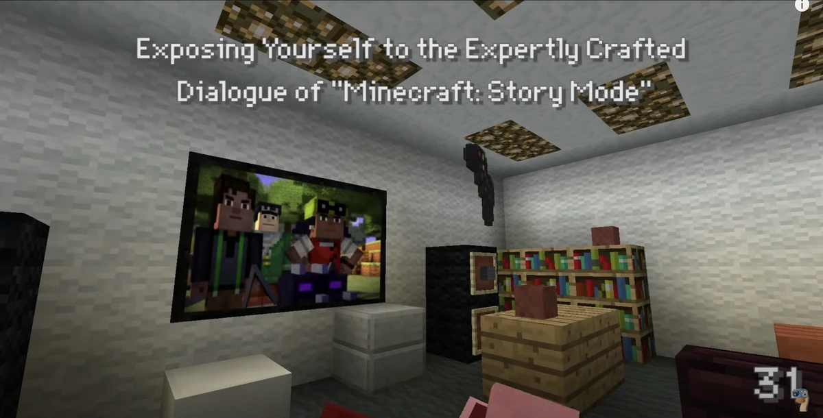 Exposing Yourself to the Expertly Crafted Dialogue of "Minecraft: Story ...
