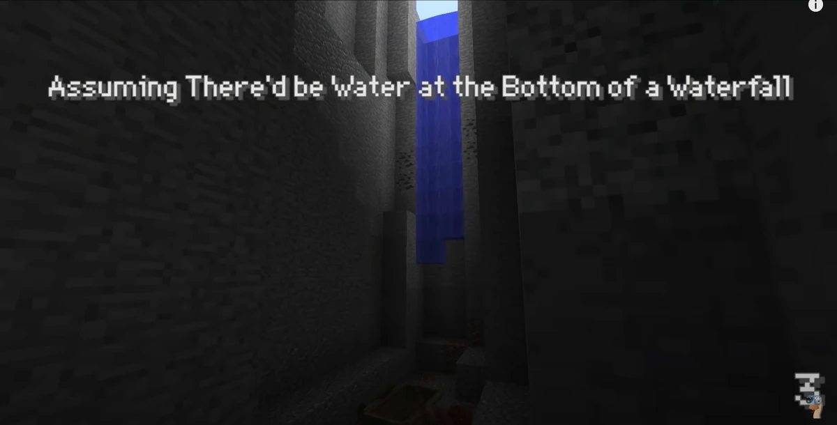 Assuming There'd be Water at the Bottom of a Waterfall | Jake eyes Wiki ...