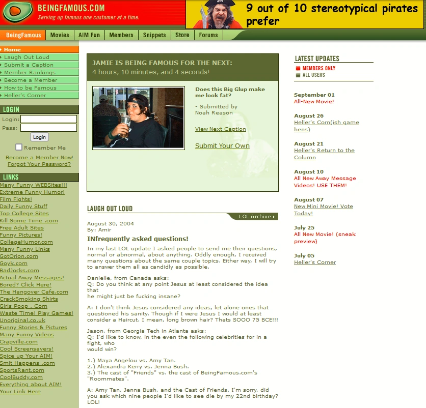 Being Famous | Jake and Amir Wiki | Fandom