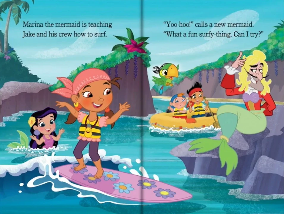 World of Reading: Jake and the Never Land Pirates Surfin' Turf: Level 1 ...