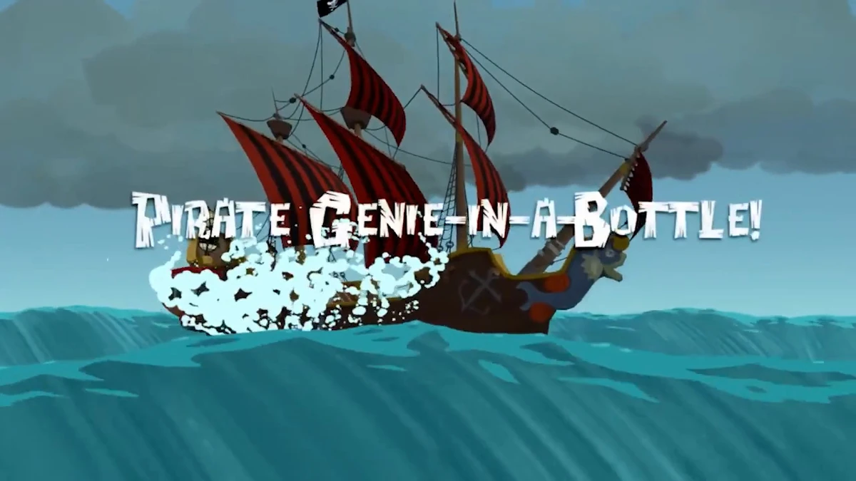 Pirate Genie-in-a-Bottle!/Transcript | Jake and the Never Land Pirates ...