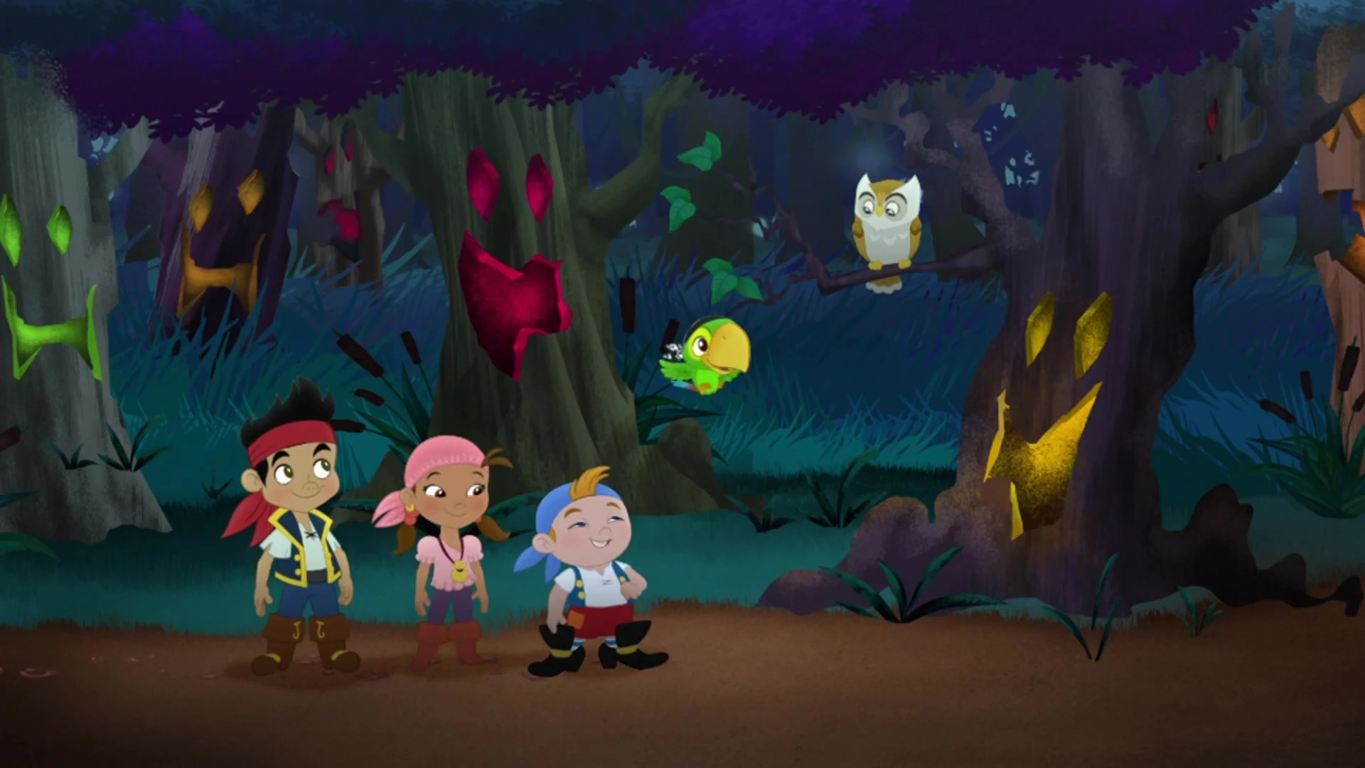 Frightening Forest | Jake and the Never Land Pirates Wiki | Fandom