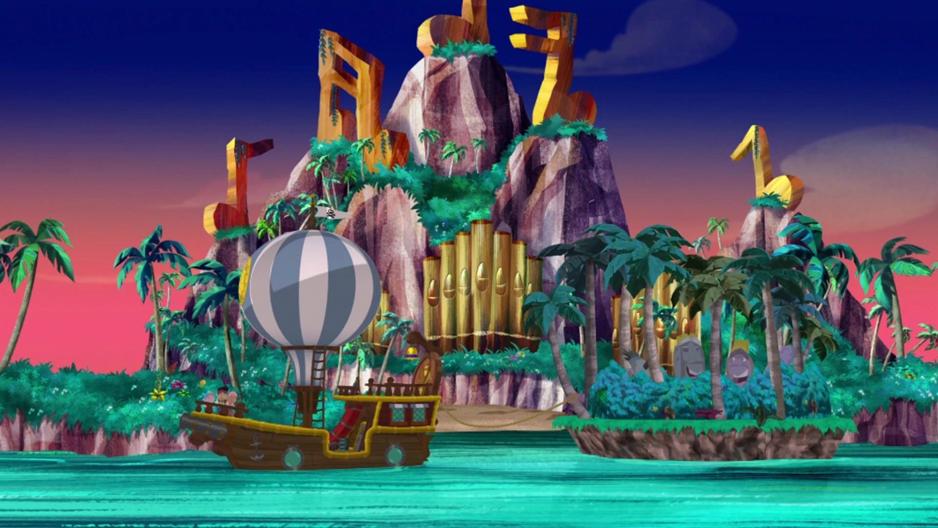 Singing Stone Island | Jake and the Never Land Pirates Wiki | Fandom