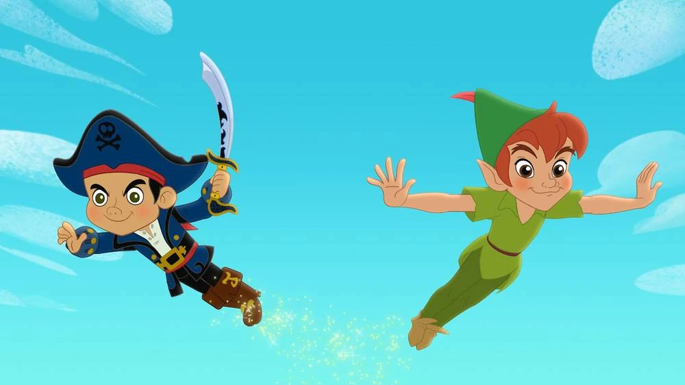 Captain Jake and Peter Pan | Jake and the Never Land Pirates Wiki | Fandom