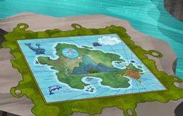 Map to Neptune's Trident | Jake and the Never Land Pirates Wiki | Fandom