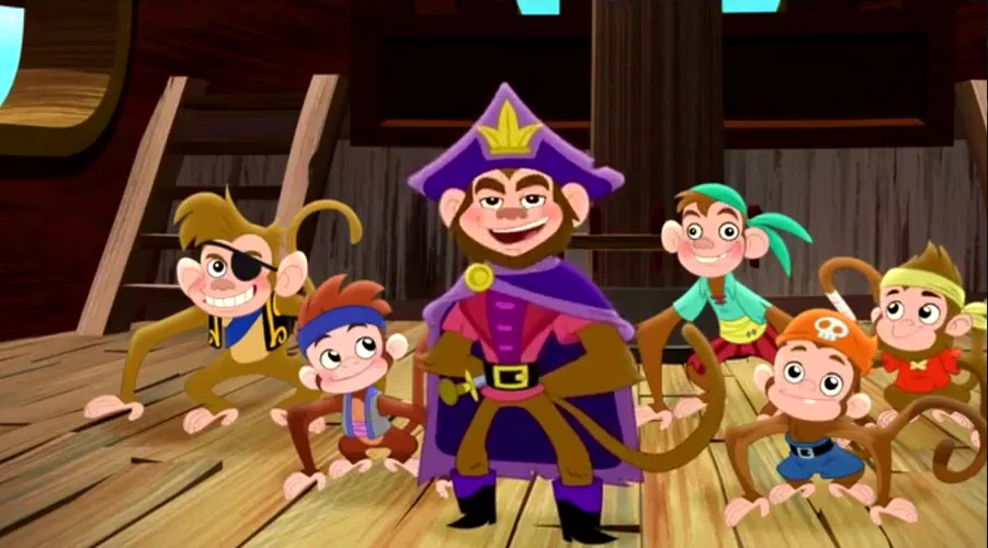 Monkey Pirates | Jake and the Never Land Pirates Wiki | Fandom