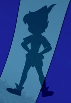 peter pan and shadow