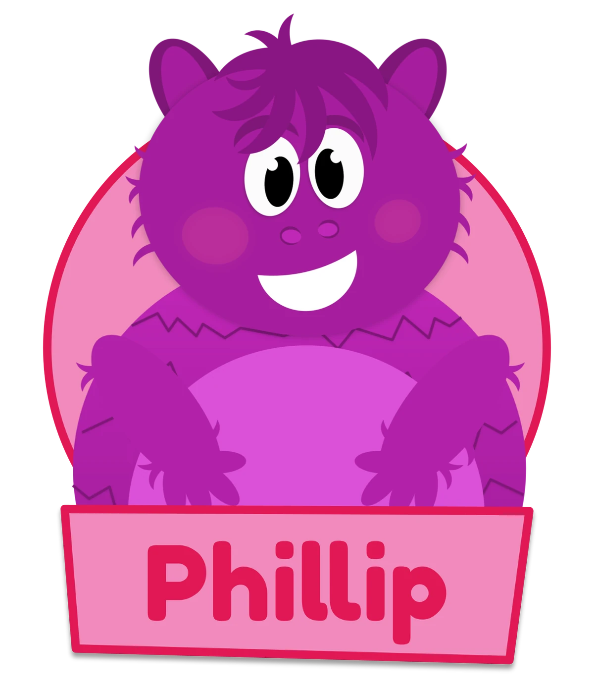 Phillip the Fuzzy-Purple Monster | The Jake Channel! Wiki | Fandom