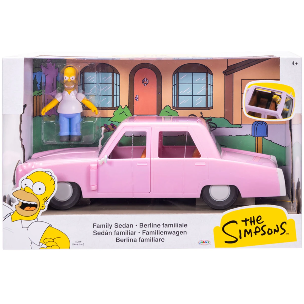 2.5" Vehicle: Family Sedan | Jakks Pacific Simpsons Figure Wiki | Fandom