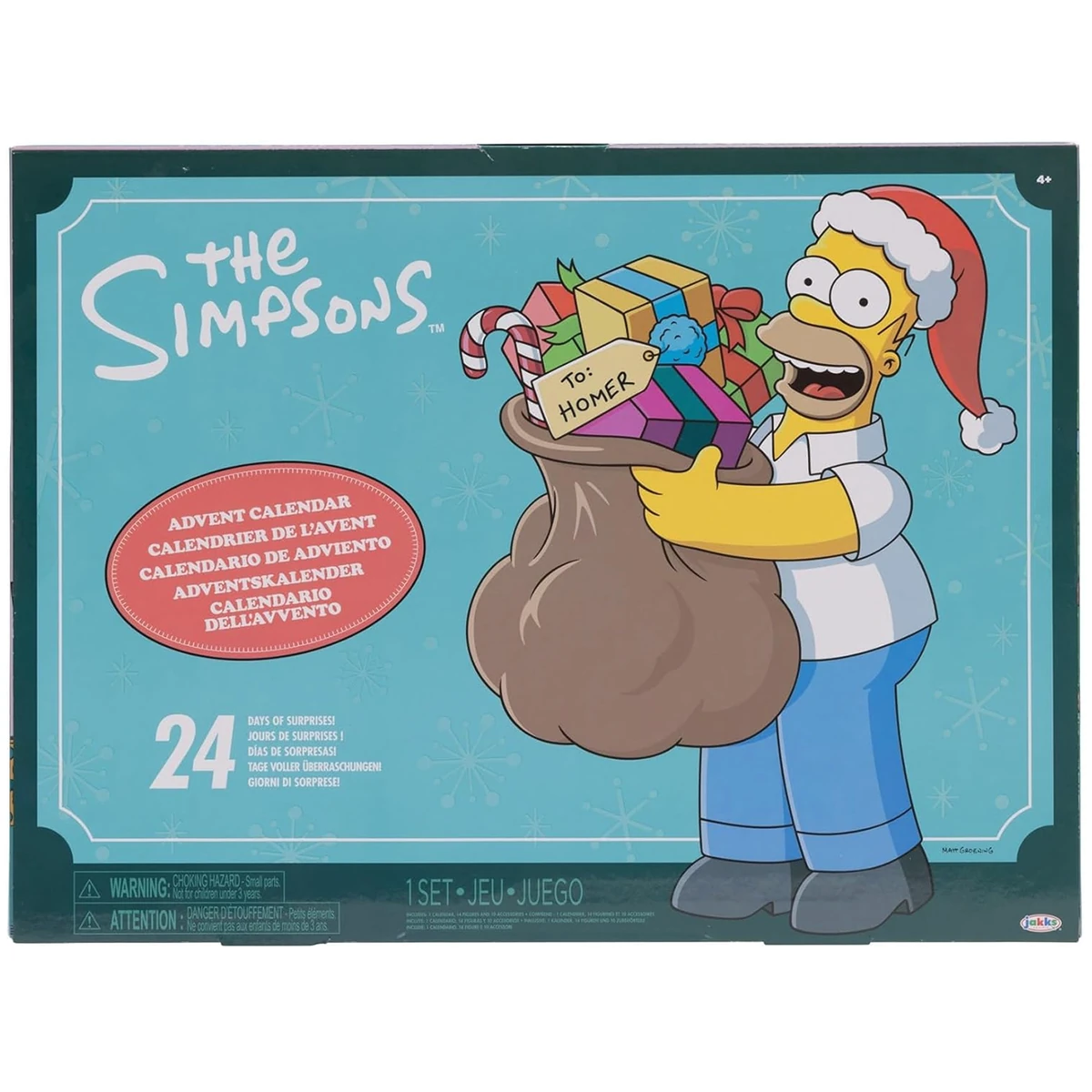 2024 Holiday Calendar | Jakks Pacific Simpsons Figure Wiki | Fandom