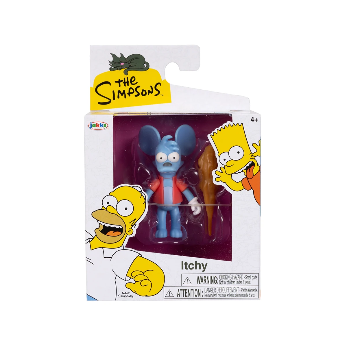 2.5" Basic Figure: Wave 2 - Itchy | Jakks Pacific Simpsons Figure Wiki ...