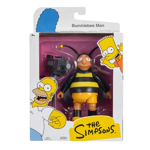 5" Basic Figure: Wave 4 - Bumblebee Man | Jakks Pacific Simpsons Figure ...