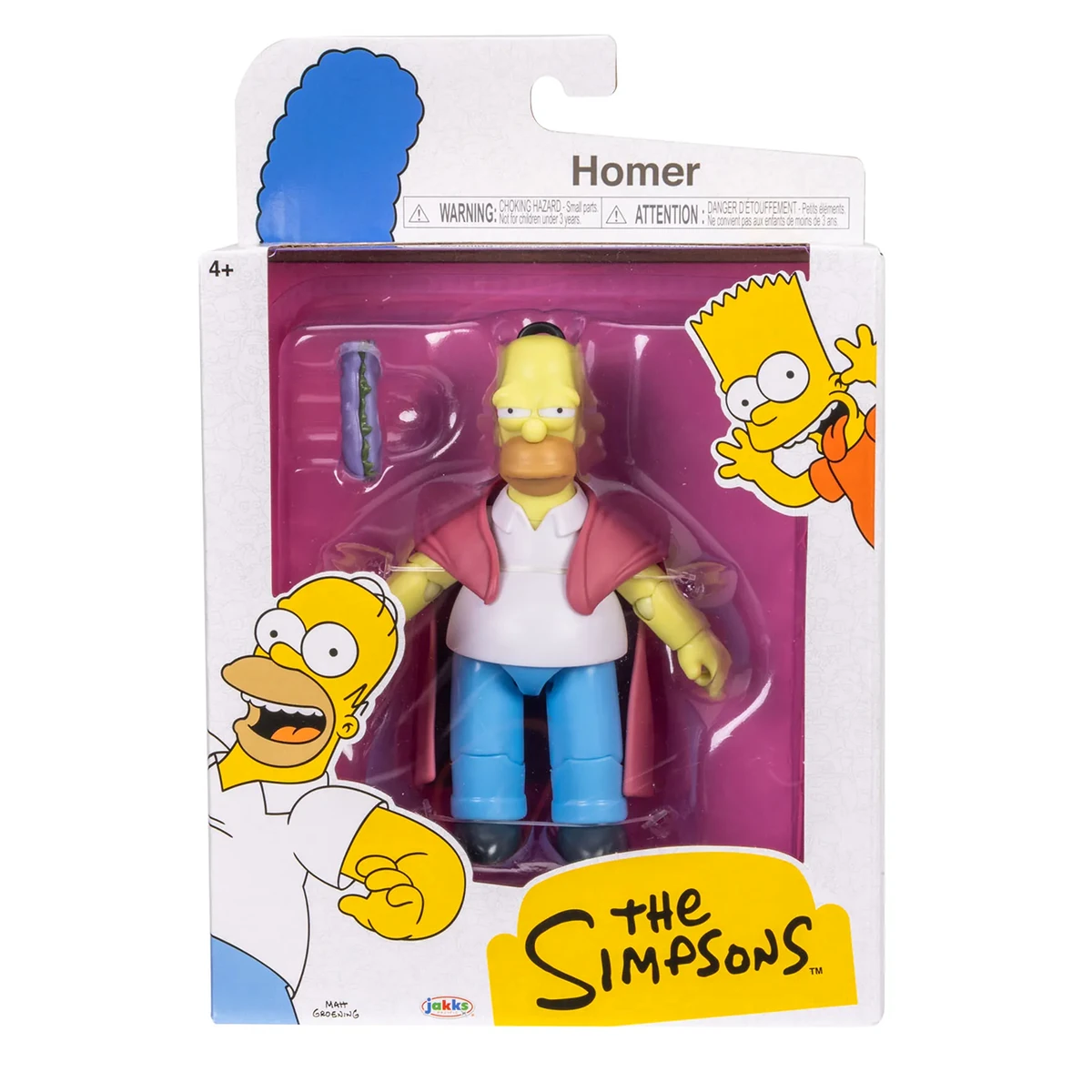 5" Basic Figure: Wave 6 - Homer | Jakks Pacific Simpsons Figure Wiki ...