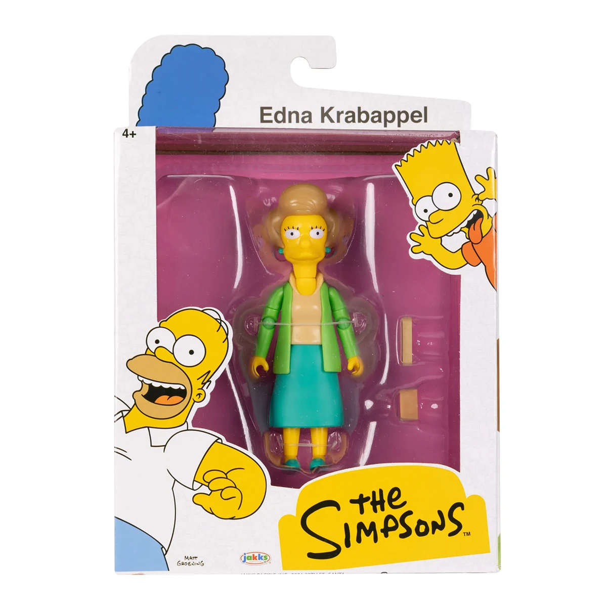 5" Edna Krabappel | Jakks Pacific Simpsons Figure Wiki | Fandom