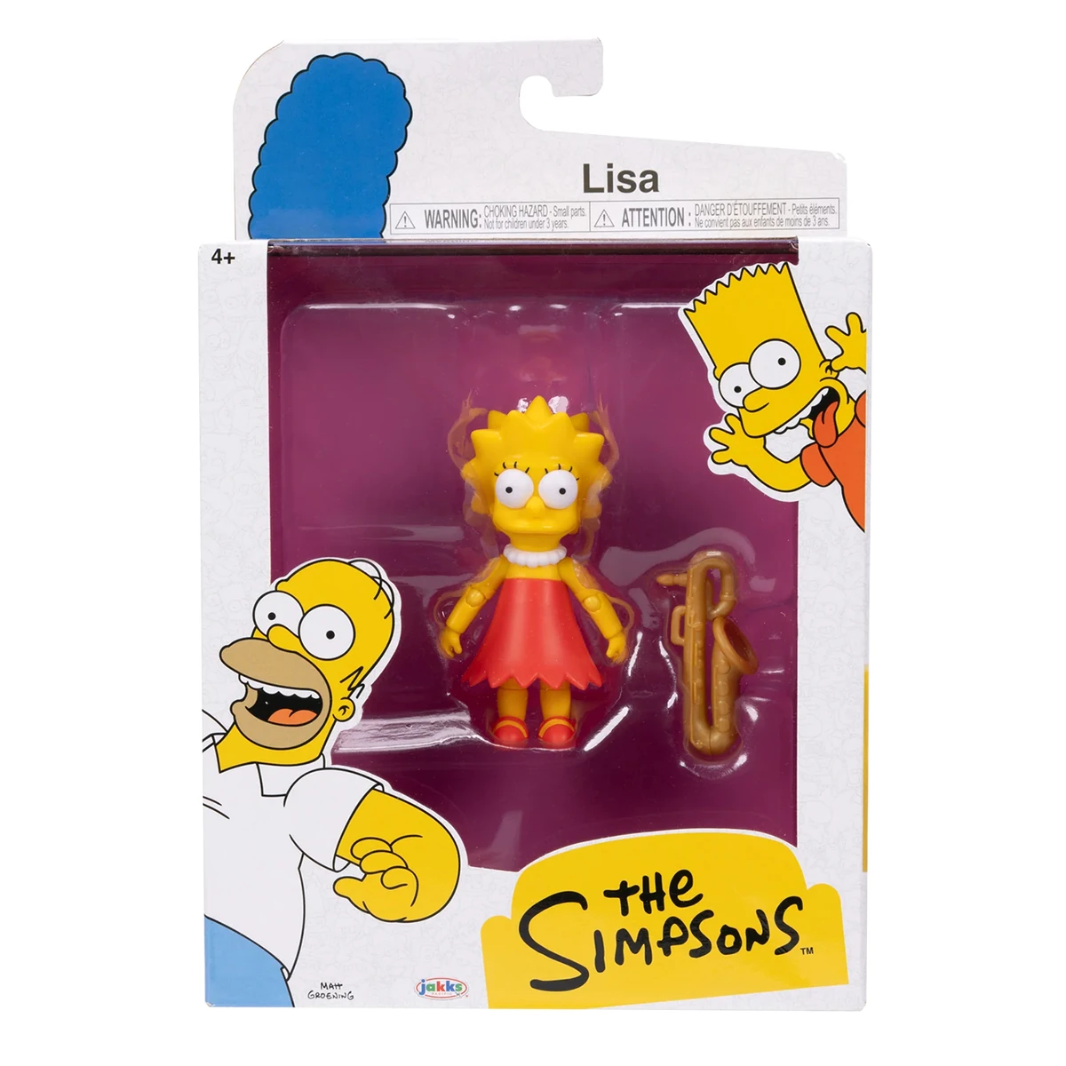 5" Lisa | Jakks Pacific Simpsons Figure Wiki | Fandom