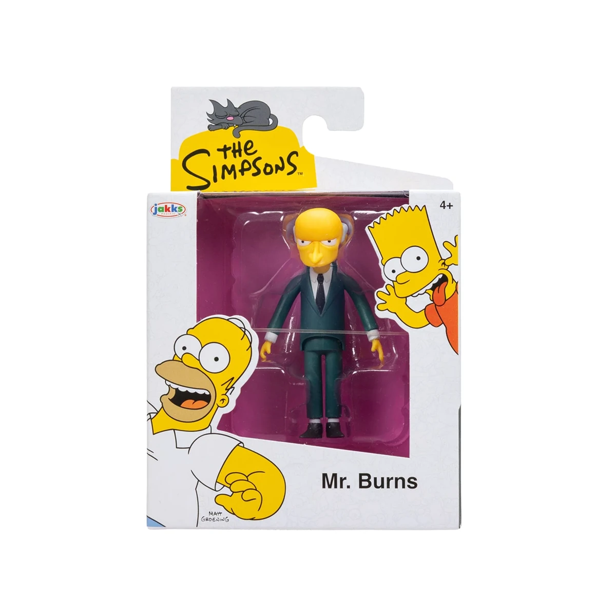 2.5" Basic Figure: Wave 5 - Mr. Burns | Jakks Pacific Simpsons Figure ...