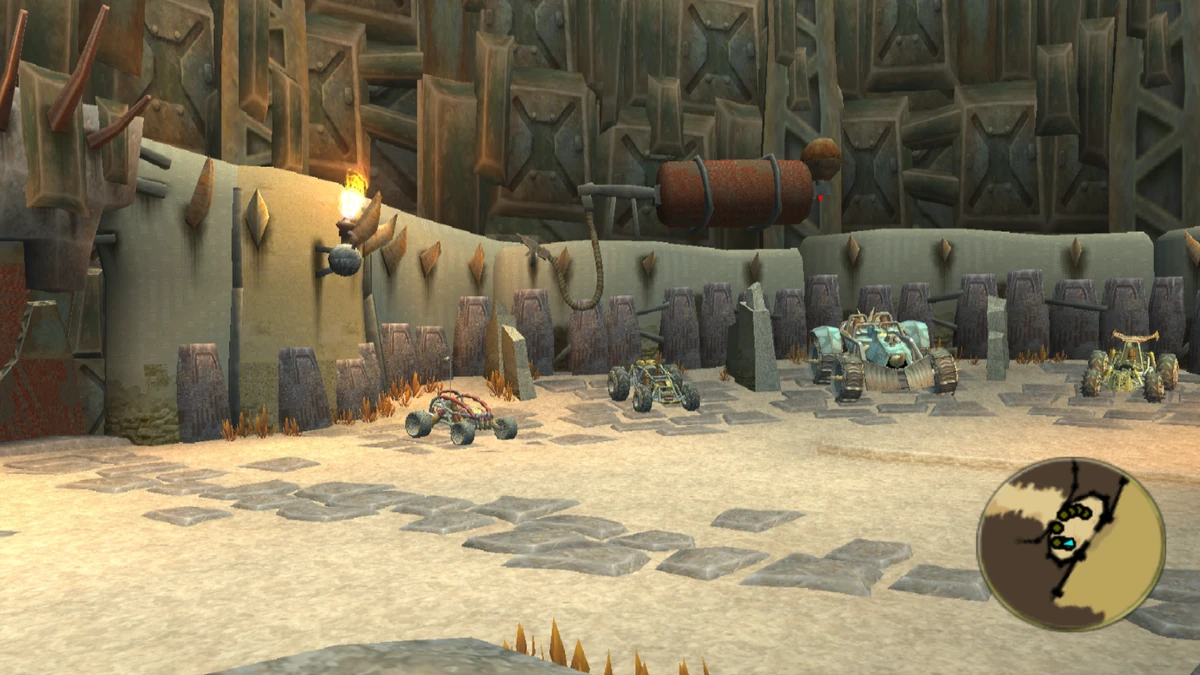 Garaje de Spargus | Wiki Jak y Daxter | Fandom