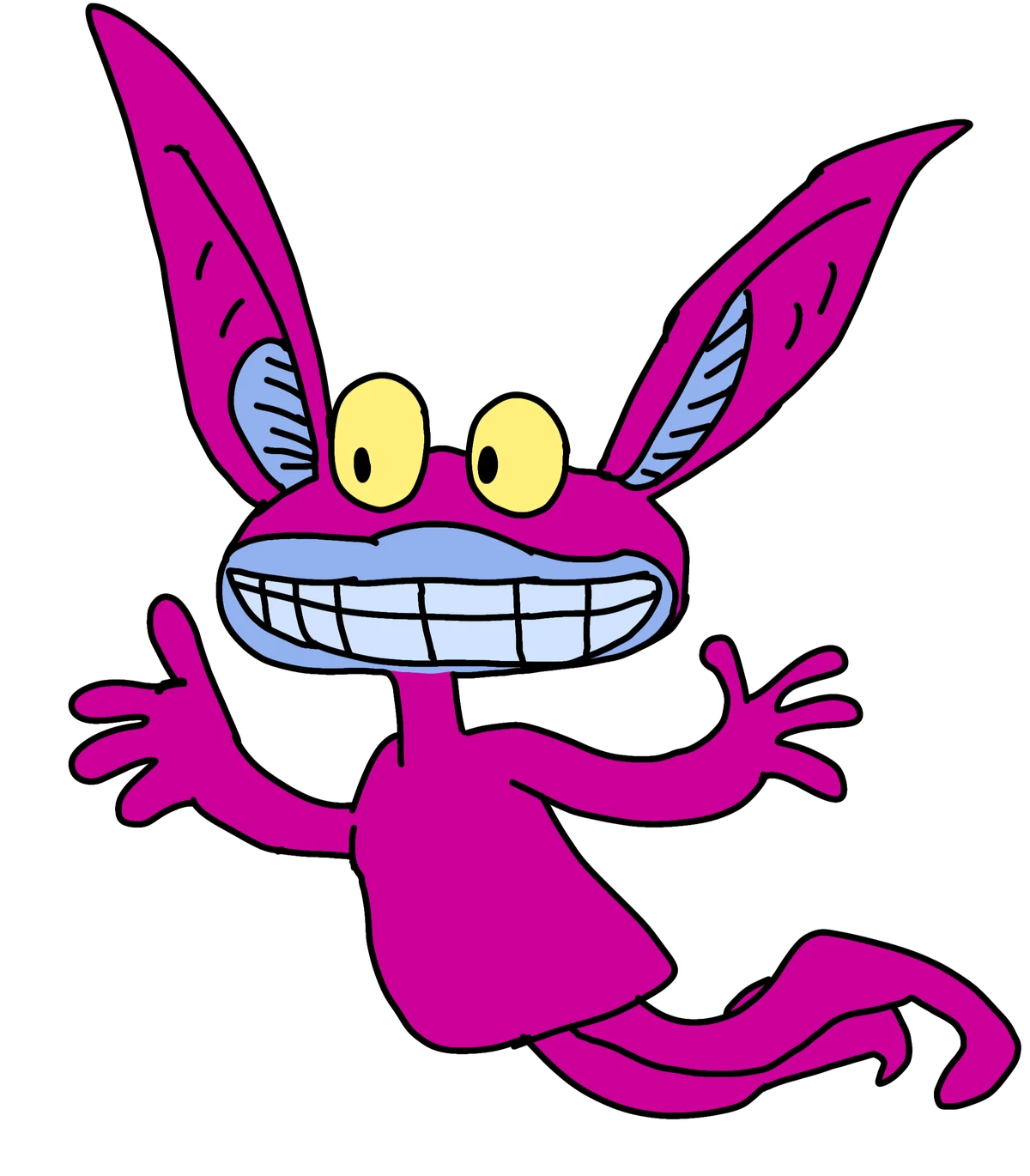 Ickis from Aaahh Real Monsters | Jamal's Big Balloon Spectacular Wiki ...