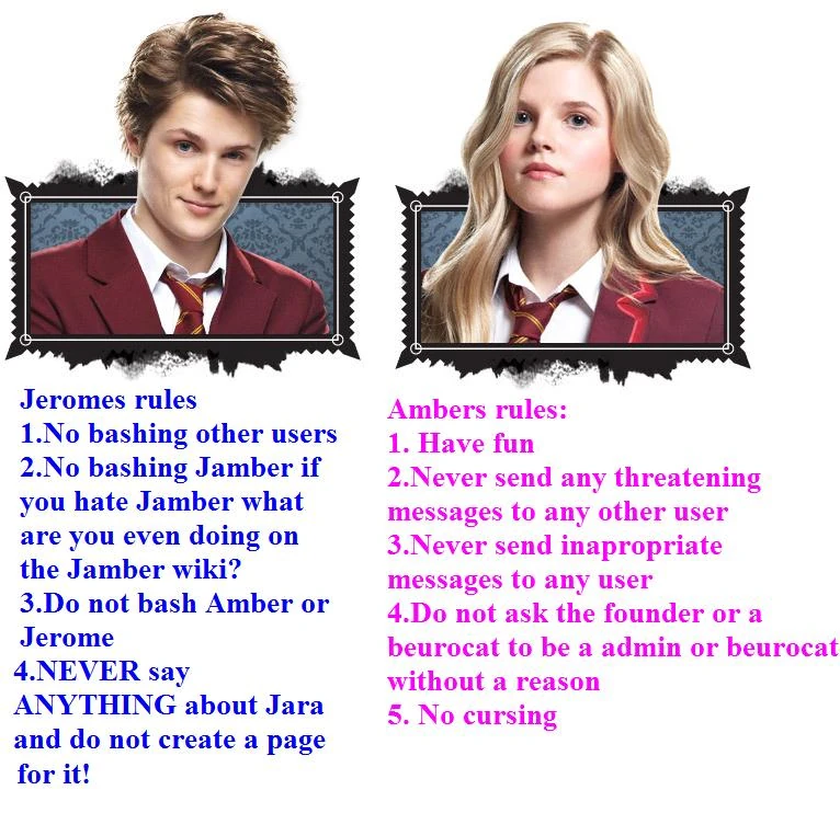 Rules | Jamber Wiki | Fandom