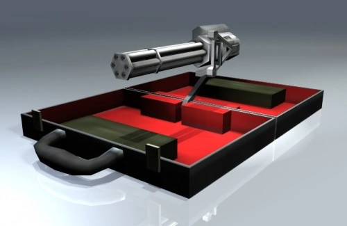 Briefcase Turret | James Bond Wiki | Fandom