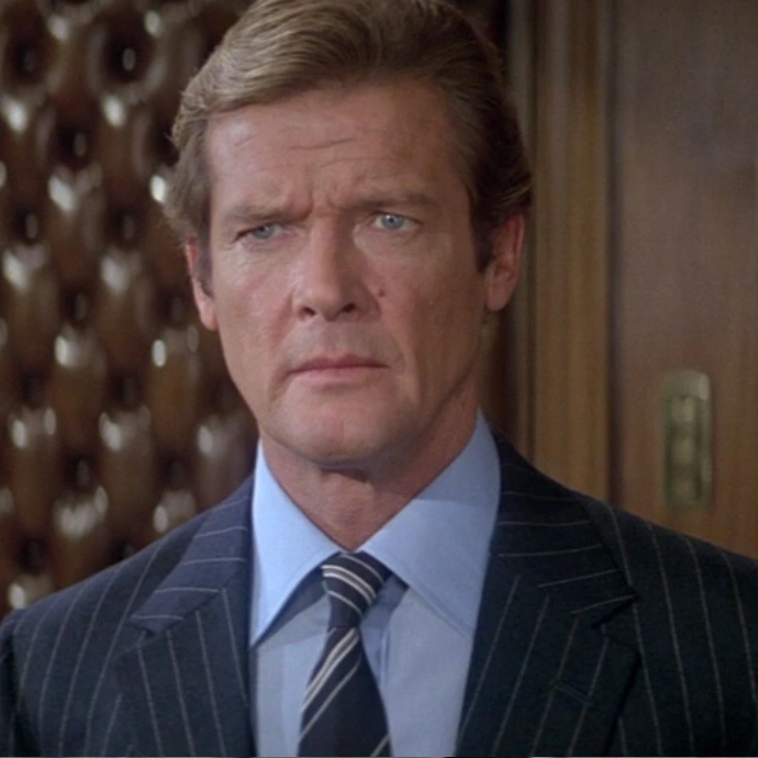 Roger Moore James Bond Suit