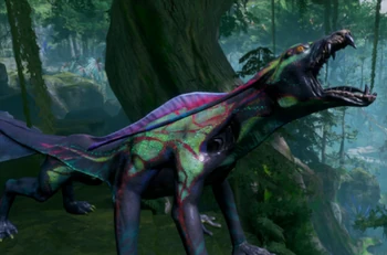 Flat-Tailed Viperwolf | Avatar Wiki | Fandom