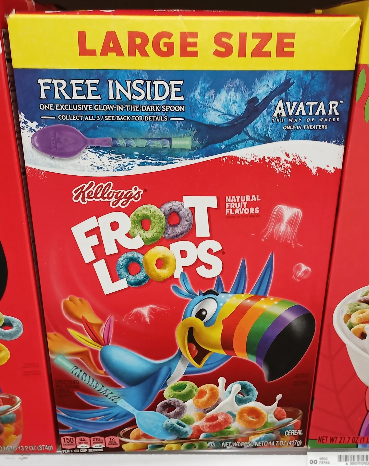 Froot Loops - Avatar The Way Of Water - Glow In The Dark Spoons ...