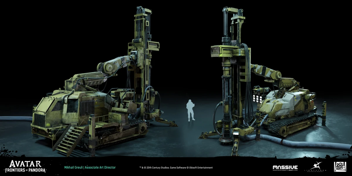 Rotary Prospecting Drill Excavator | Avatar Wiki | Fandom
