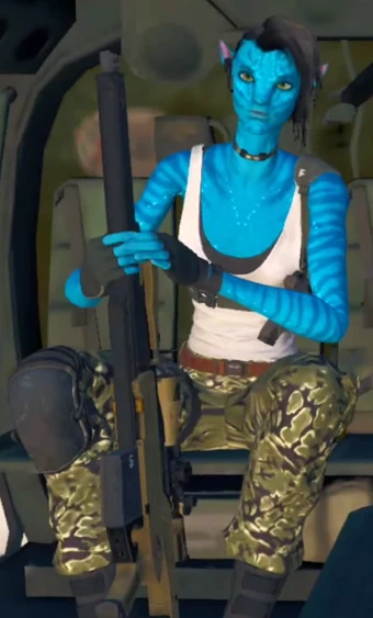 Blue Skinned Species In Avatar