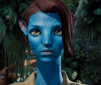 Blue Skinned Species In Avatar