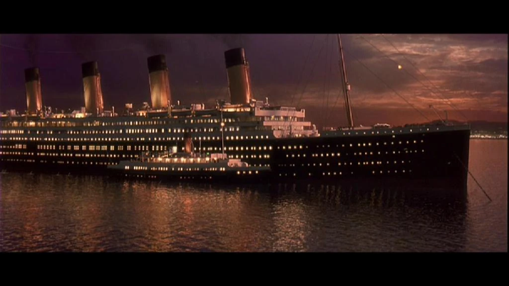 Titanic Movie Ship Sinking Scene