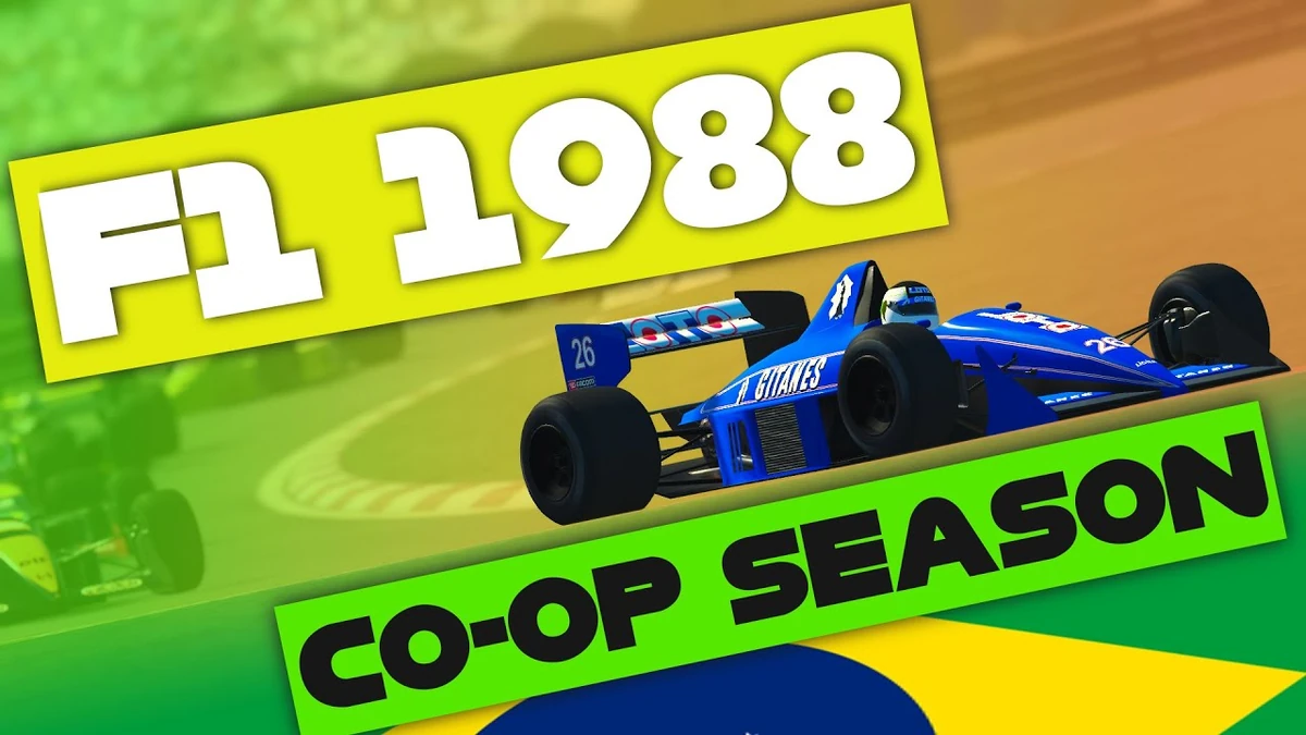 F1 '88 Co-op rFactor 2 | James Early Wiki | Fandom