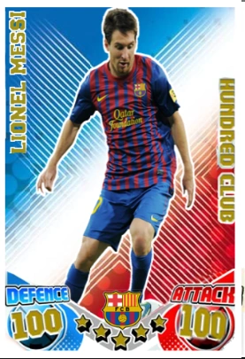 Lionel Messi (Hundred Club4) | Jamilbabayevcards Wiki | Fandom