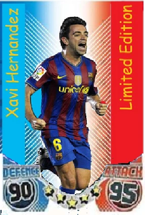 Xavi Hernandez (Limited Edition) | Jamilbabayevcards Wiki | Fandom