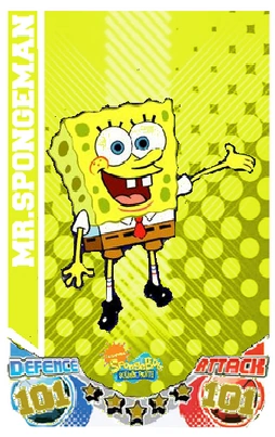 Mr. Spongeman (1) | Jamilbabayevcards Wiki | Fandom