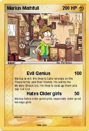 Marius Mathfull (Pokemon 2) | Jamilbabayevcards Wiki | Fandom