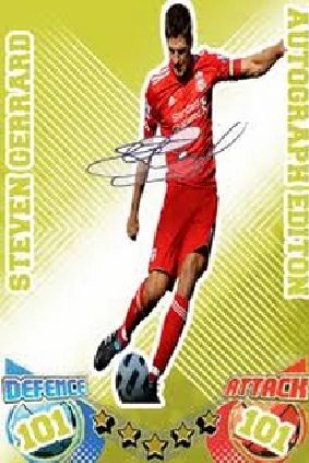 Steven Gerrard (Autograph Edition) | Jamilbabayevcards Wiki | Fandom