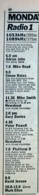 Platform 9 | Janice Long Wiki | Fandom