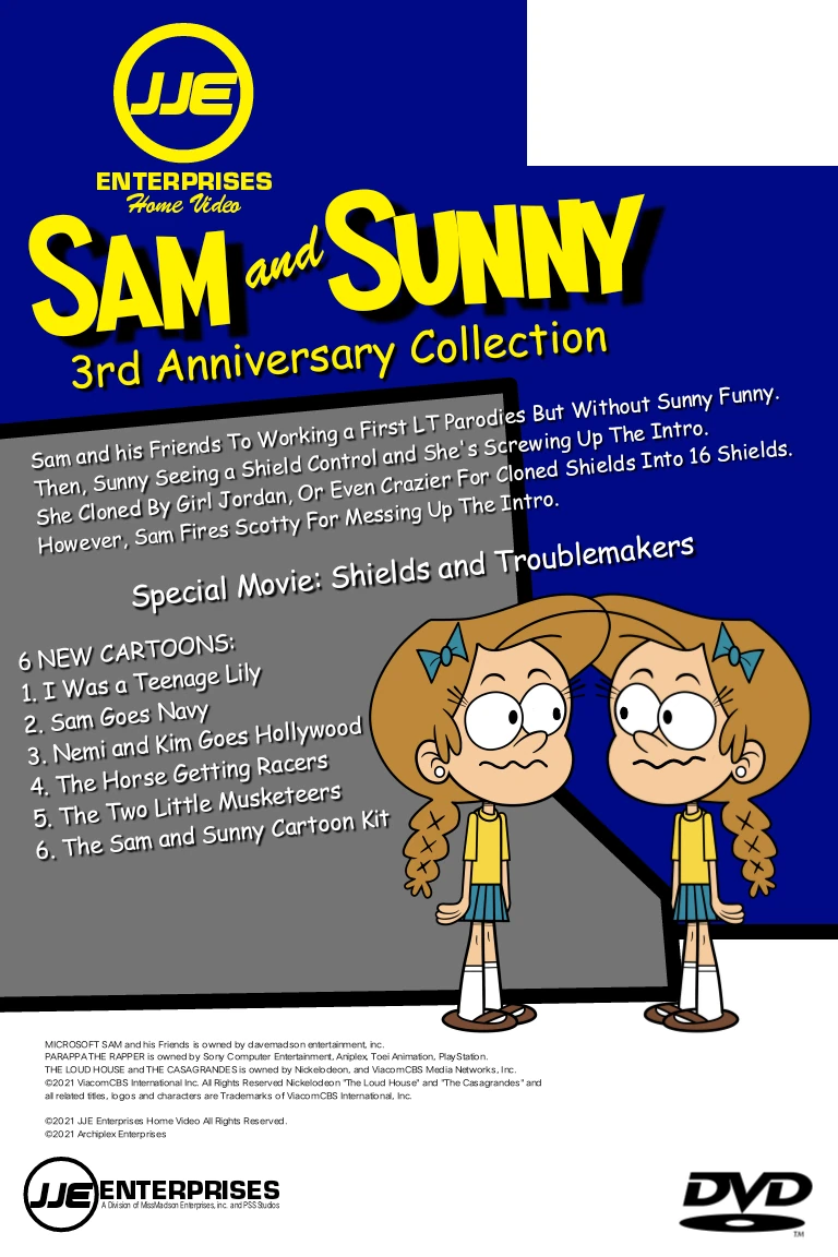 Sam And Sunny 3rd Anniversary Collection | Jan Jan Enrico Cartoons Wiki ...